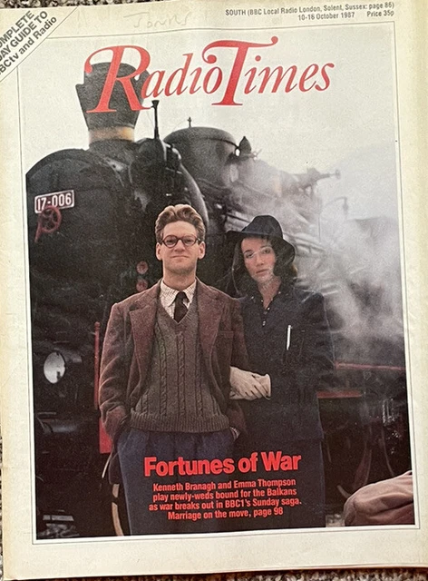 Radio Times 1987 10 16 October 1980s Tv Advertising Vintage Fortunes Of