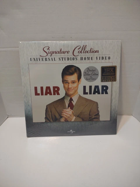 LIAR LIAR SIGNATURE Collection LD LaserDisc Jim Carrey édition Deluxe ...