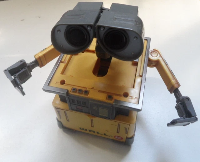 DISNEY PIXAR ~ WALL-E Transforming Cube Robot Pop Out Figure ~ Thinkway ...