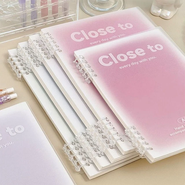 HORIZONTAL LINE RING Binder Notepad Hand Account Book Students Gift $15 ...