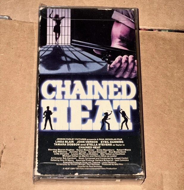 CHAINED HEAT (1983) Original VHS VESTRON VIDEO Linda Blair & Sybil ...