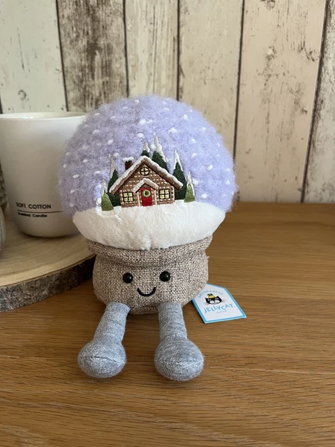 GENUINE JELLYCAT (SOLD OUT) Amuseables Snow Globe - New W Tags & Tag ...