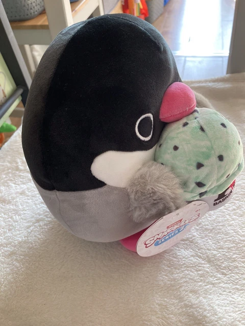 PENELOPE PENGUIN BASKIN Robbins Snackles Series 2 20cm Medium Plush ...