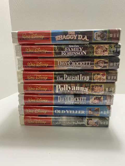 Walt Disney Film Classics Vhs Lot Of 8 Sealed 3999 Picclick Ca 2527