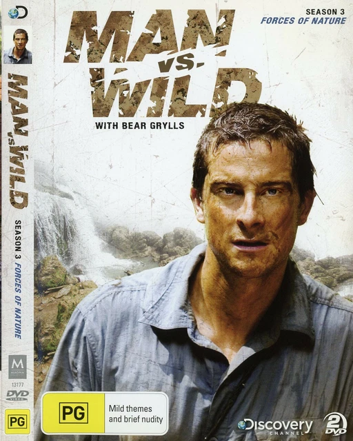 MAN VS. WILD: Complete Season 3 DVD (Region 4) VGC EUR 6,59 - PicClick FR