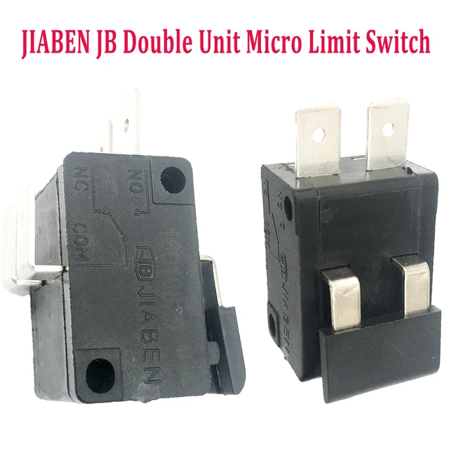INTERRUPTEUR MICRO LIMITE double unité JIABEN JB DA7-10/2 16022626 10A ...