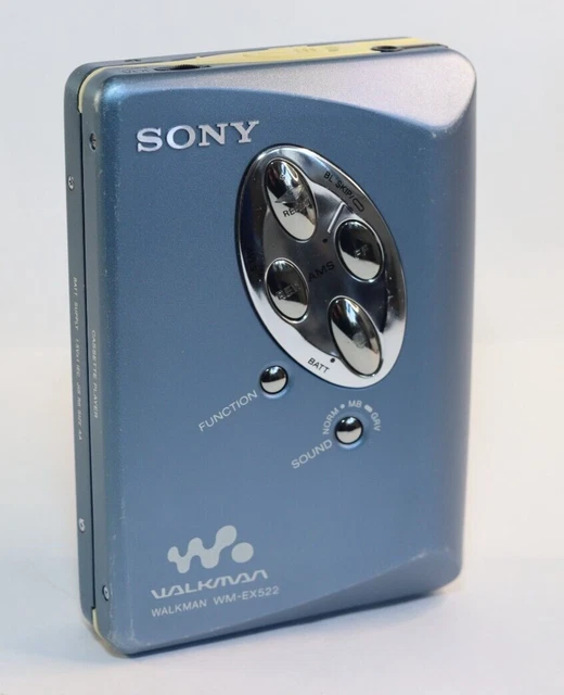 SONY WALKMAN CASSETTE Player WM-EX522 - (Fully Operational) Serial No ...