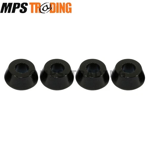 LAND ROVER DEFENDER Black Polyurethane Rear Upper Shock Absorber Bush ...