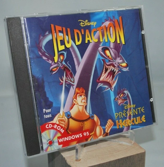 DISNEY JEU D'ACTION : Présente Hercule (PC CD-ROM, 1997) Windows 95 ...