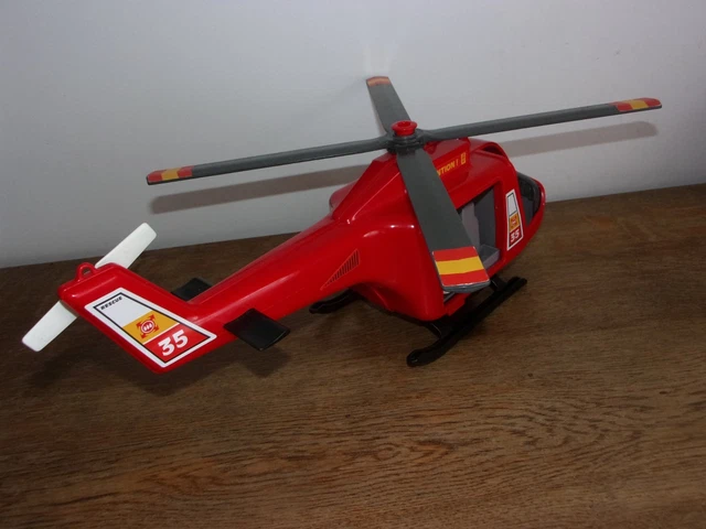 HÉLICOPTÈRE POMPIER FIREMAN helicopter Police Playmobil 5704 ...