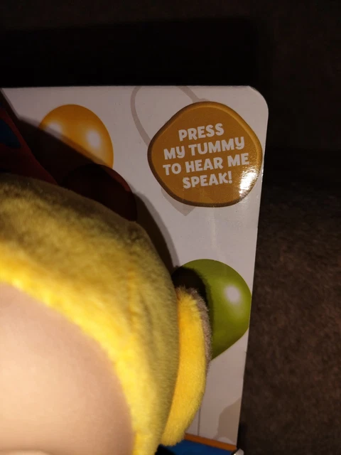 TELETUBBIES LAA LAA Talking Plush Toy Birthday Party Edition £5.45 ...