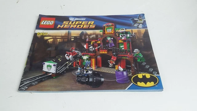 LEGO!! SOLO ISTRUZIONI!! Fuga Funhouse Per Super Eroi 6857 EUR 5,81 ...