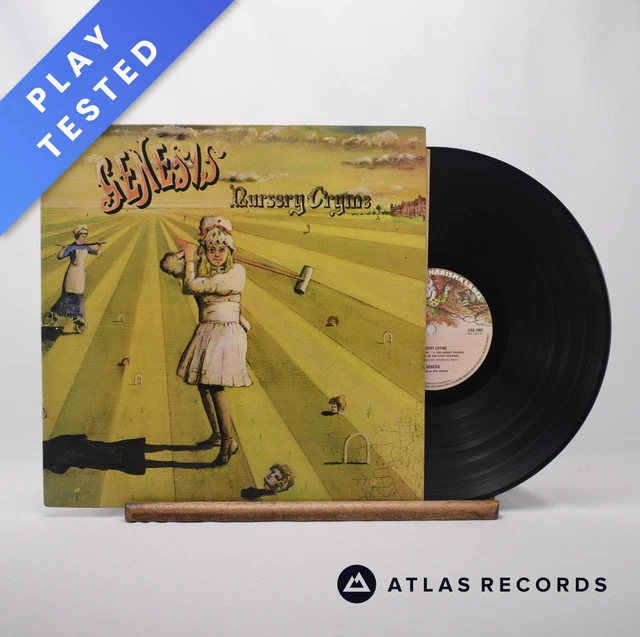 GENESIS NURSERY CRYME Repress Gatefold LP Album Vinyl Record CAS 1052 ...