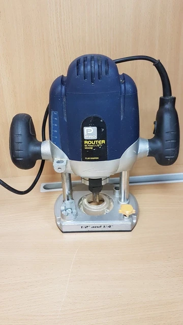 PERFORMANCE PRO 1200W 1/2" and 1/4" Router- CLM1200RSK RO 106441 £42.49 ...