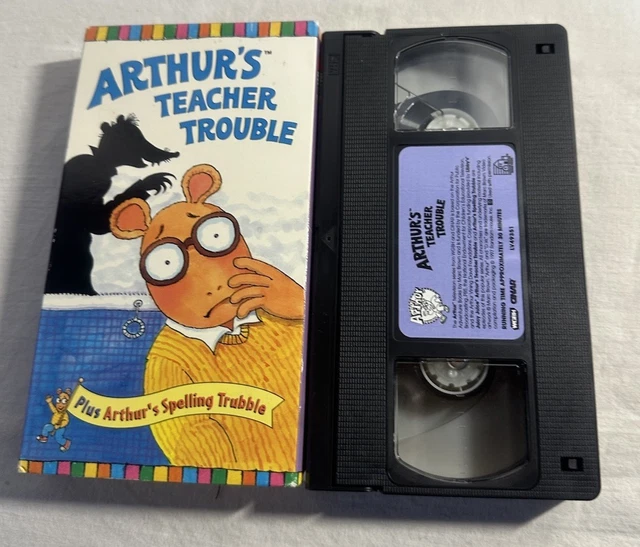 ARTHUR - ARTHURS Teacher Trouble VHS Tape 1997 £8.94 - PicClick UK