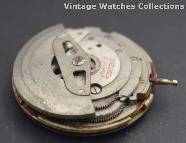 SEIKO 6119 AUTOMATIC Non Working Watch Movement For Parts/Repair Work O ...