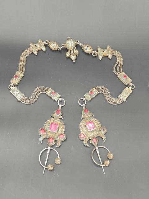 PAIRES DE FIBULES Berbère/KABYLIE IBZIMEN OU ZINA vers 1900 EUR 790,00 ...