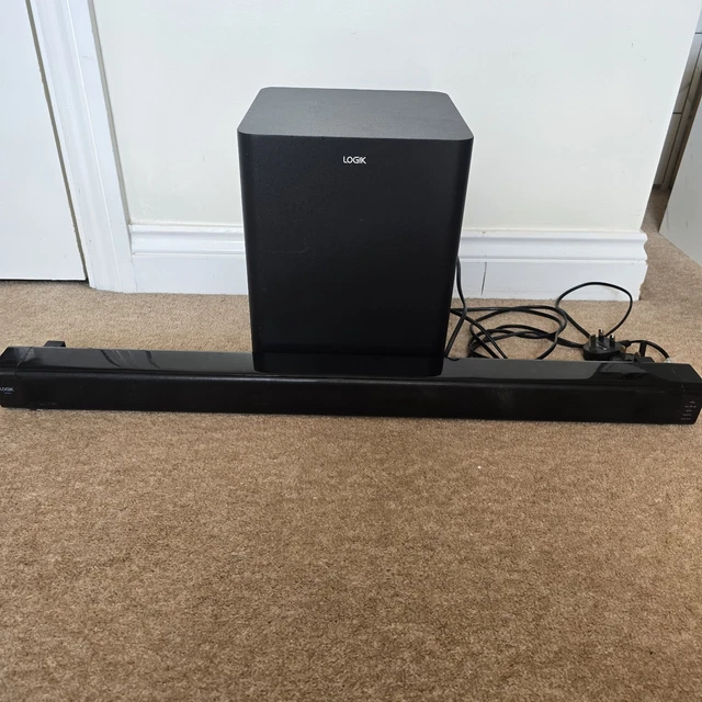 LOGIK SOUNDBAR WITH Wireless Subwoofer - Immersive Sound Experience! £ ...