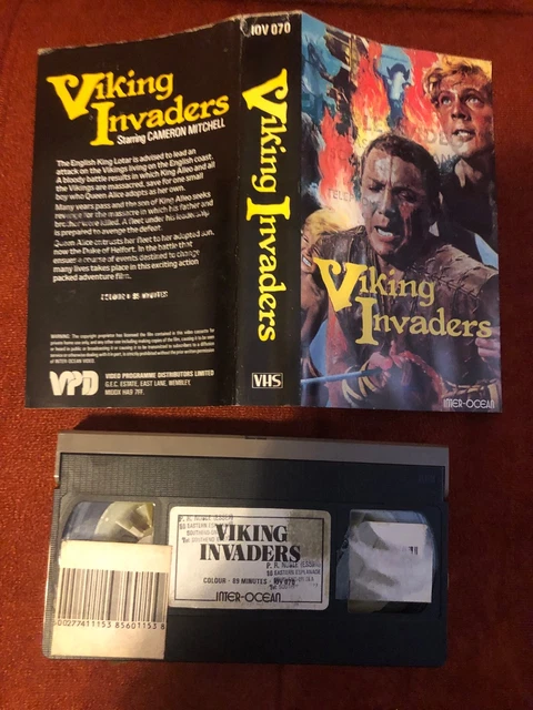 VIKING INVADERS - Pre-Cert Ex Rental Inter-Ocean VHS - Mario Bava £5.43 ...