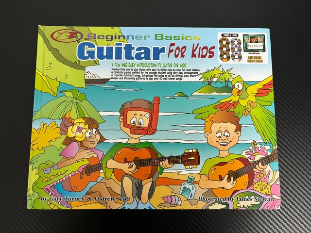 BEGINNER BASICS -GUITAR For Kids - Step By Step- 3 x DVDs, 3 x CDs ...