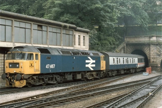 PHOTO CLASS 47 Loco No 47467 At Edinburgh 1988 £2.35 - PicClick UK