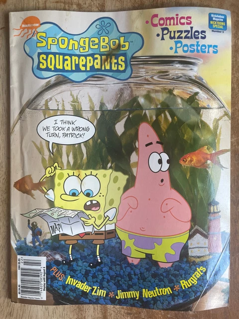 NICKELODEON NICKTOONS SPECIAL Magazine 2002 Spongebob Squarepants Jimmy ...