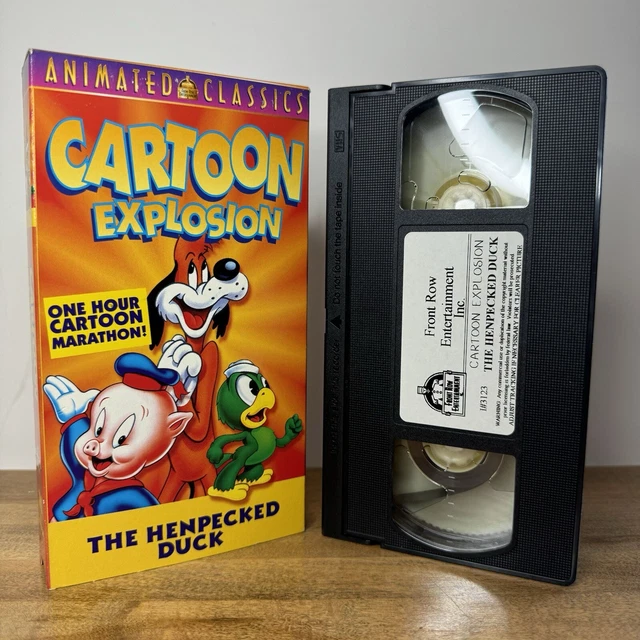 CARTOON EXPLOSION - The Henpecked Duck VHS 2001 Animated Classics ...