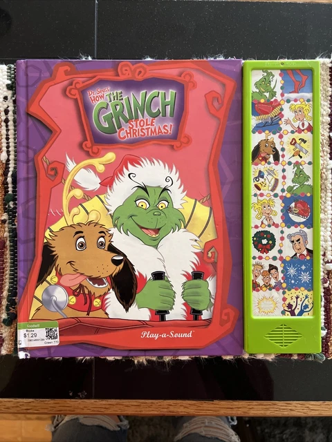DR. SEUSS’ HOW The Grinch stole Christmas Play-a-Sound Book WORKS Jim ...