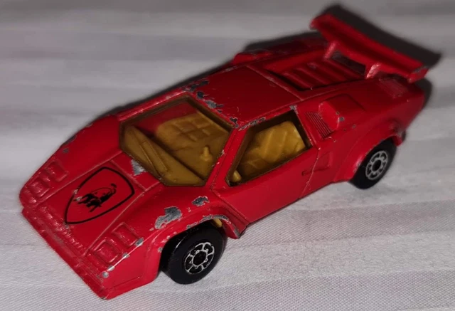 MATCHBOX - LAMBORGHINI Countach [Red] Macau 1985 Vintage Diecast EUR 9 ...