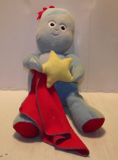 12& MUSICAL IGGLE Piggle With Light Up Star Soft Toy Plush In The Night ...