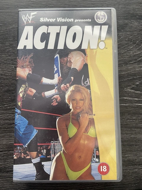 WRESTLING VHS Video Tape - Action! - Video Silver Vision - WWE WWF WF280 £9.99 - PicClick UK