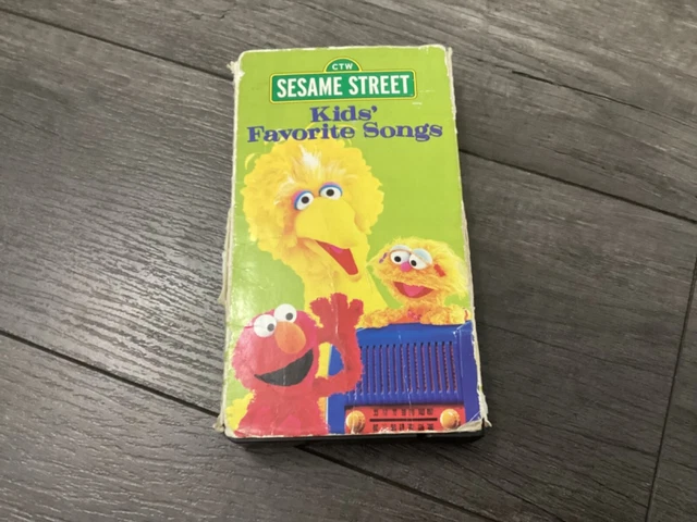 CTW SESAME STREET Kids' Favorite Songs (1999, VHS) $6.00 - PicClick CA