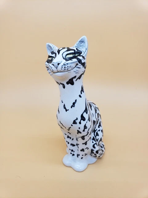 CHRISTINA GRAY SIGNED Ceramic Chester Cat £123.48 - PicClick UK