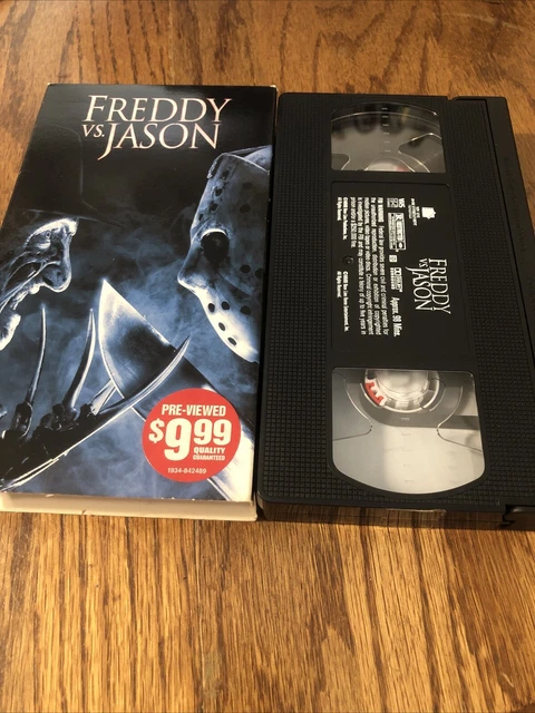 FREDDY VS. JASON VHS Tape 2004 Horror Action Monica Keena Robert ...