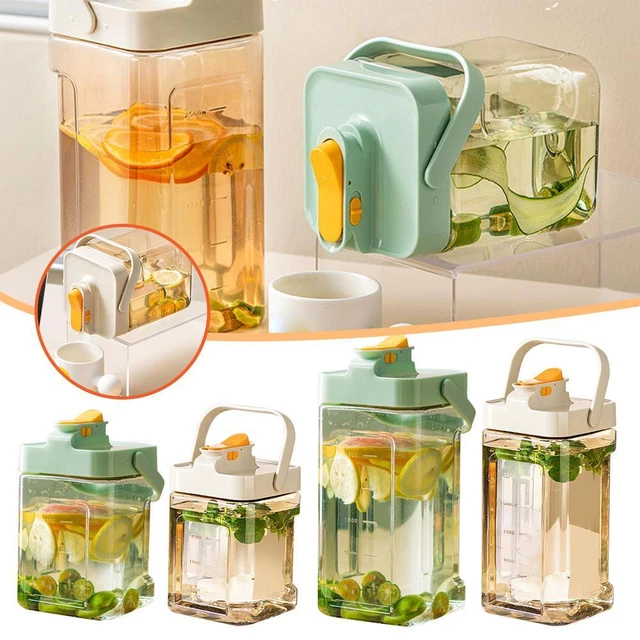 FRUIT JUICE JUG Drinks Water Jug Carafes Cold Kettle for Lemonade Juice ...