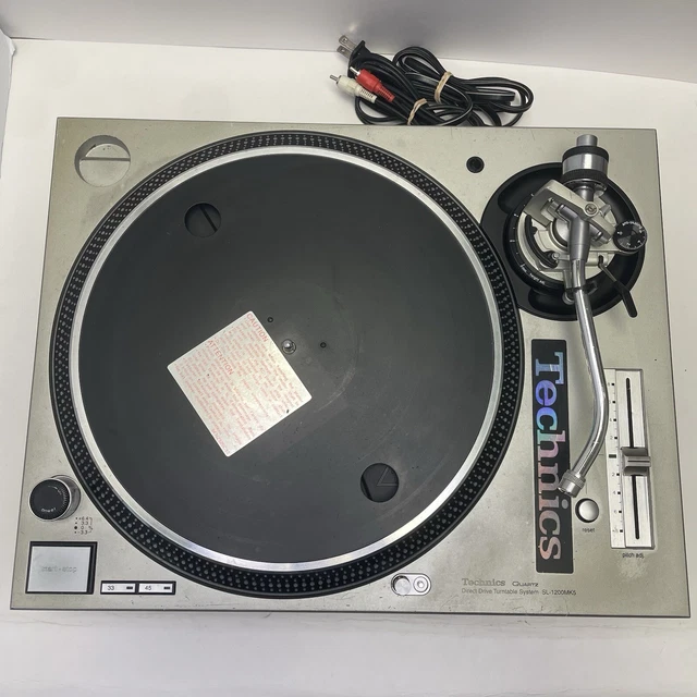 TECHNICS SL-1200MK5 DIRECT Drive Turntable – No Cartridge or Stylus ...