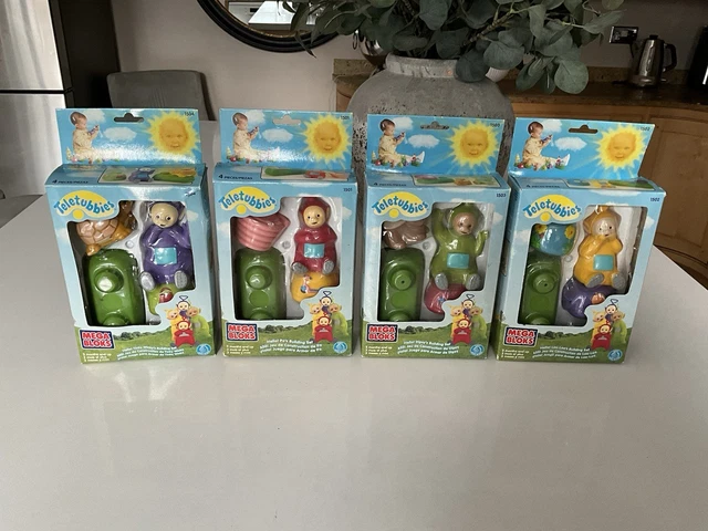 TELETUBBIES MEGA BLOKS original playset Figures,New,old stock,full set ...