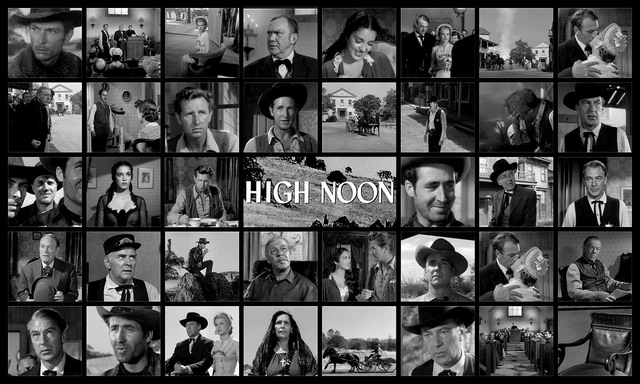 HIGH NOON FILM Script / Screenplay. Gary Cooper, Grace Kelly. Western ...