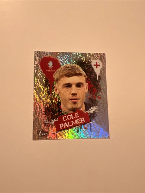COLE PALMER FOIL Euro 2024 Sticker ENG 1 £1.49 - PicClick UK