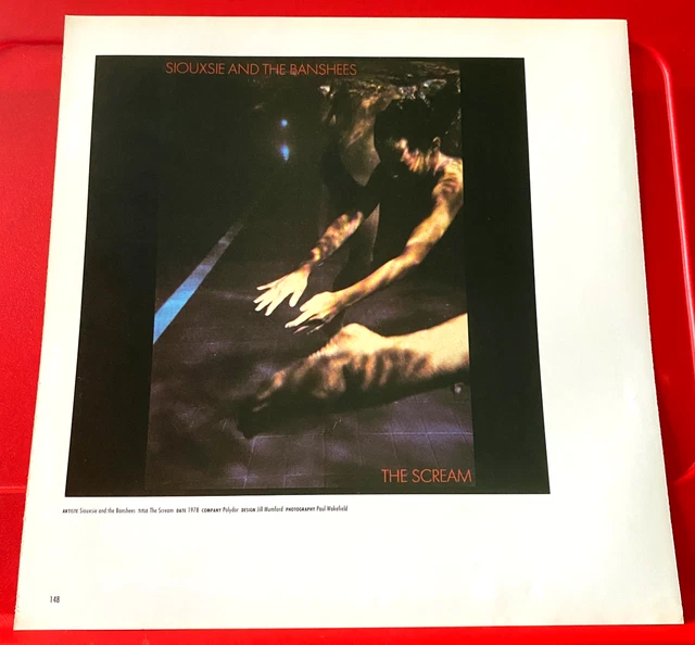 SIOUXSIE AND THE Banshees The Scream Album Cover Art PICTURE / PRINT 11 ...