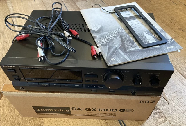 TECHNICS SA-GX130D STEREO Synthesizer Receiver + Original Packaging ...