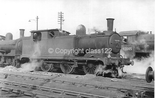 B&W PHOTO NER/LNER N-8 class 0-6-2T No.69390 at Tyne Dock £1.95 ...