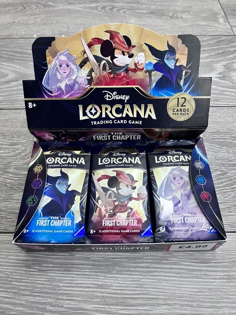 DISNEY LORCANA TCG The First Chapter Open Booster Box 24 New Sealed ...