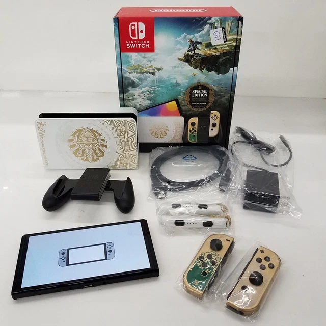 Nintendo Switch Oled Zelda Tears Of The Kingdom Limited Special Edition