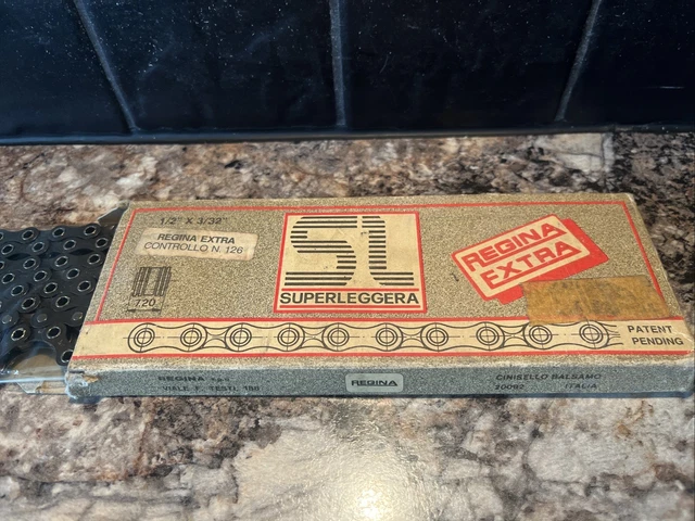 VINTAGE NOS & Box Regina Extra SL Superleggera 1/2 x 3/32”116 Link ...