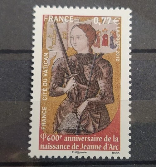 TIMBRE ANNIVERSAIRE DE La Naissance Jeanne D'arc N°4654 Neuf** 2012 EUR ...