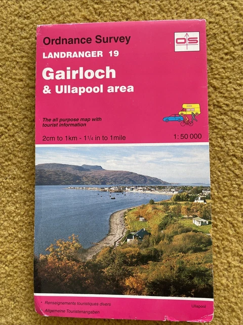 LANDRANGER MAPS: SHEET 19: Gairloch and Ullapool Area by Ordnance ...