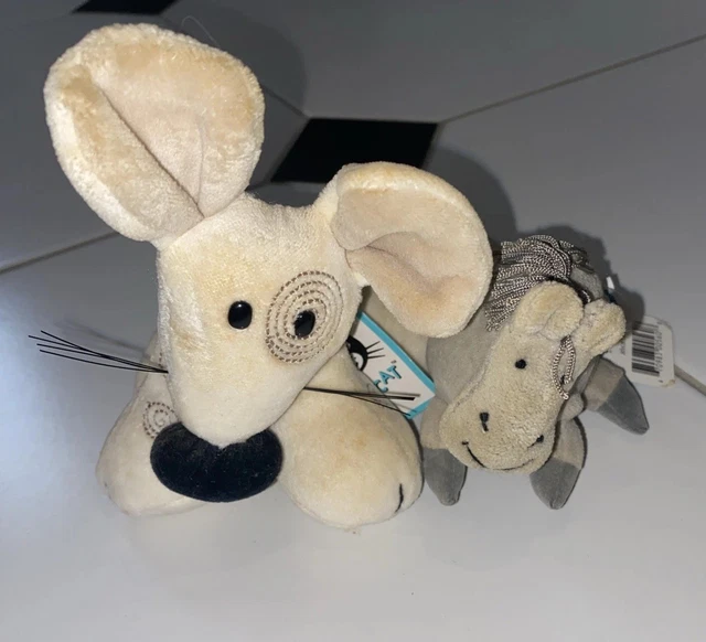 JELLYCAT POCKET PONY And Tubby Toes Mouse With Tags £10.78 - PicClick UK
