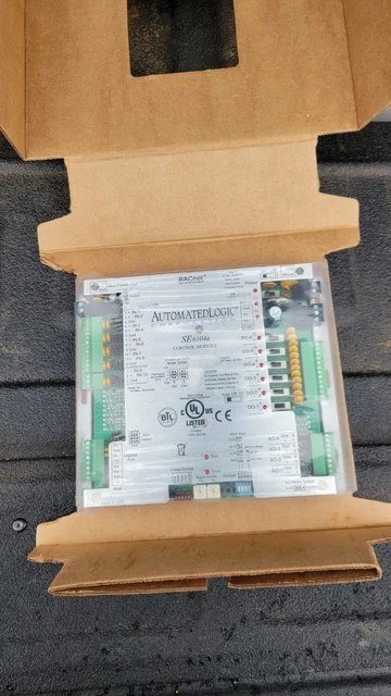 AUTOMATED LOGIC SE6104A BACnet Control Module- NEW OPEN BOX $449.00 ...