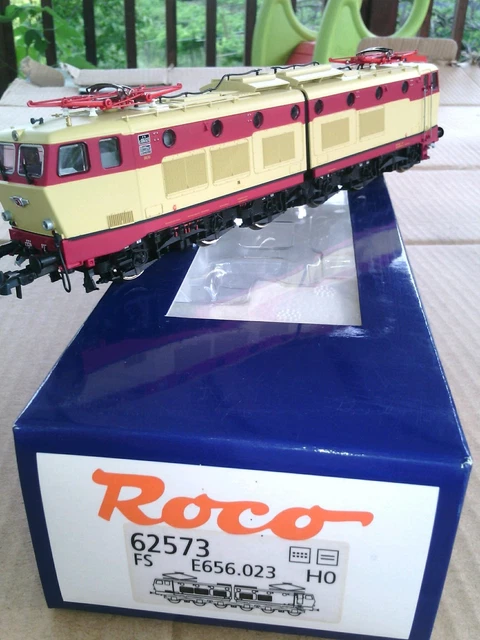 ROCO 62573 FS E656.023 locomotiva tee HO condizioni nuova sempre in ...